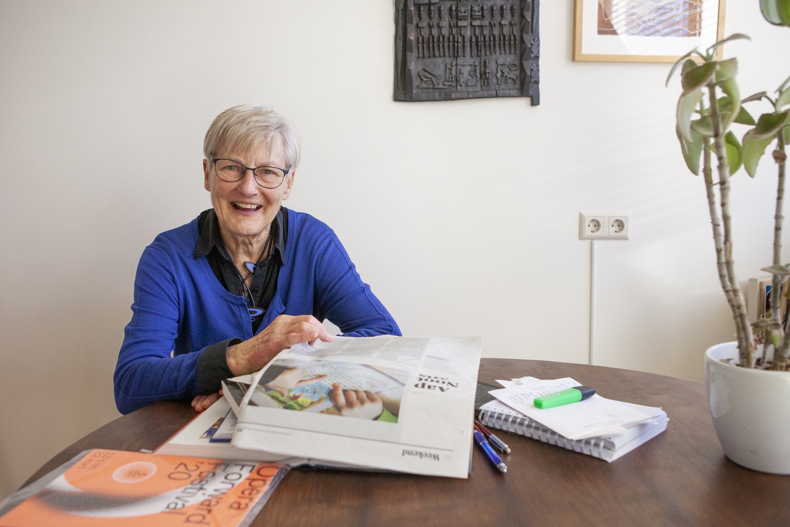 Ineke bewust over wat ze nalaat